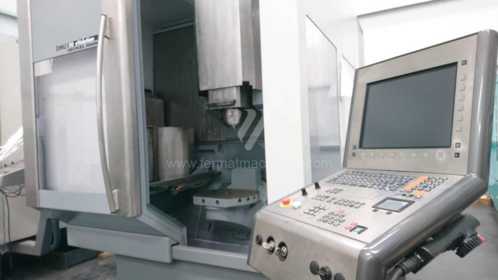 Gebrauchtmaschinen - Bearbeitungszentrum / DMU 50 eVolution | Fermat ...