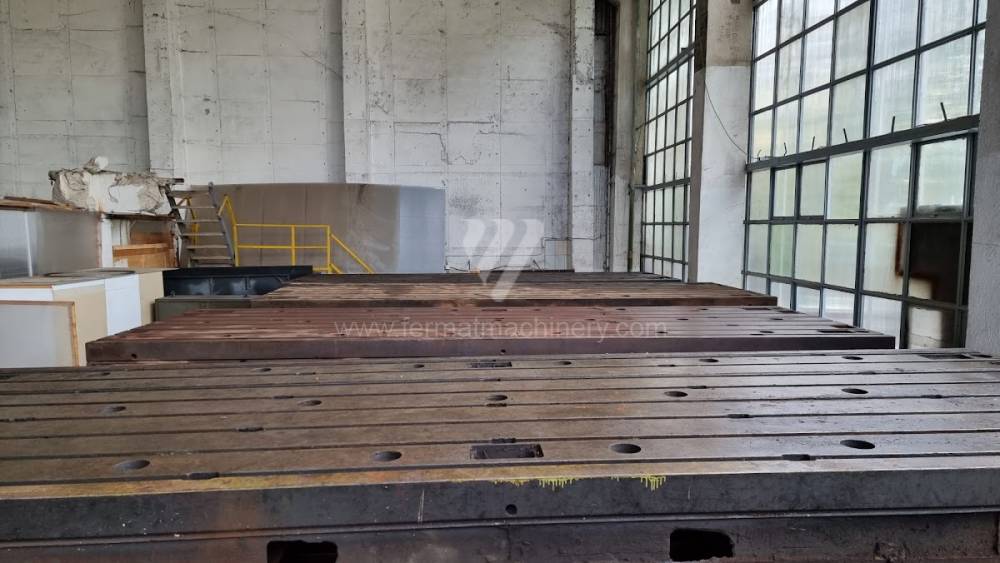 Used machines - Accessories to machines / Floor plate 6000 x 2000 ...
