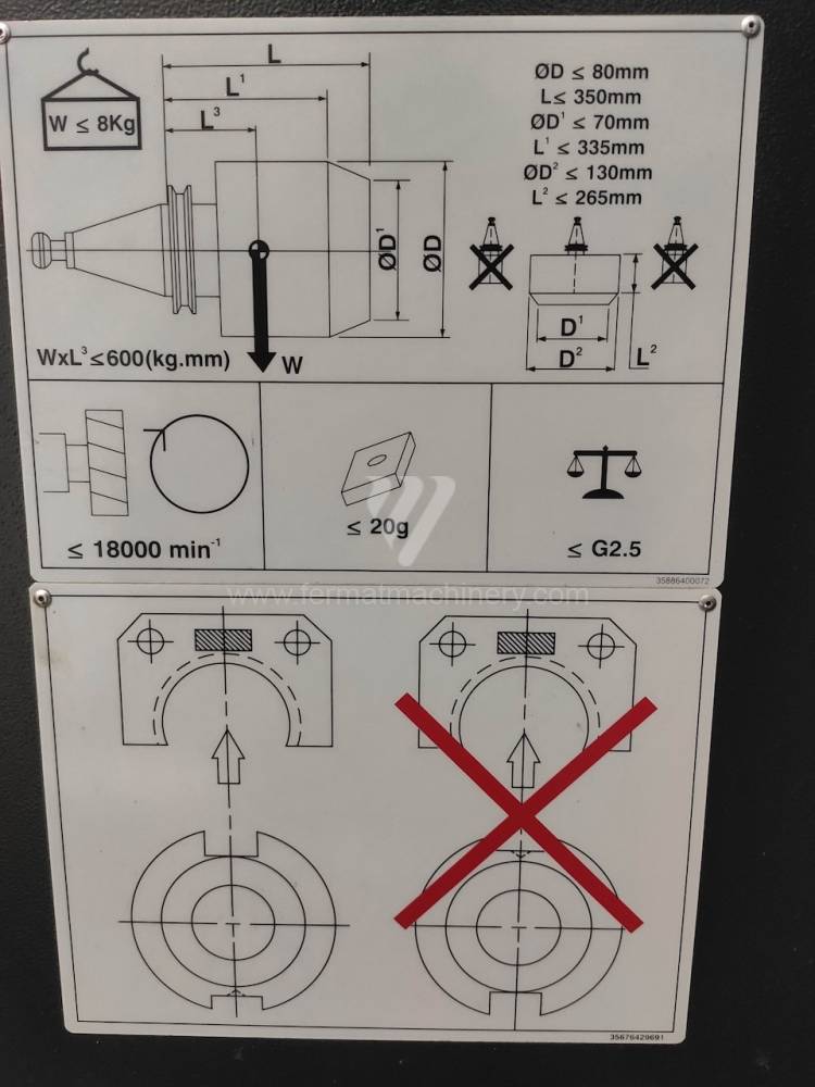 Used machines - Machining centres / VTC 800/30 SR | Fermat machinery