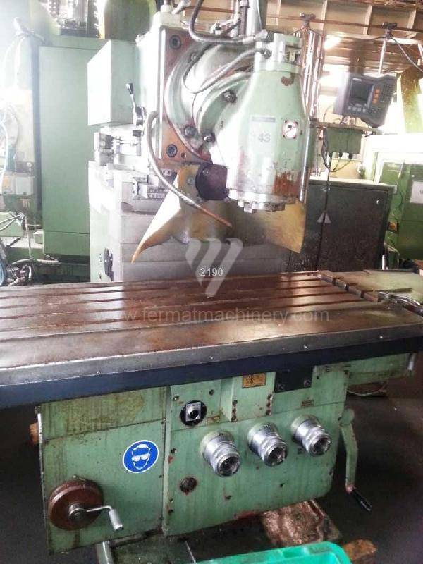 Used machines - Milling machines / Console | Fermat machinery