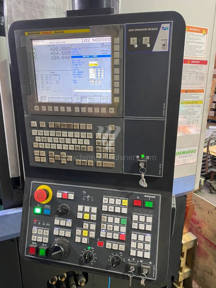 Used machines - Vertical Lathes / PUMA V8300MR | Fermat machinery