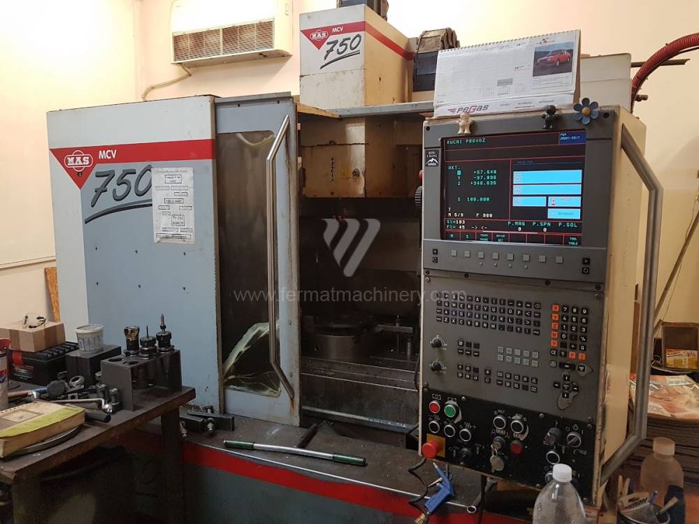 Máquinas usadas - Centro de mecanizado / MCV 750 CNC | Fermat machinery
