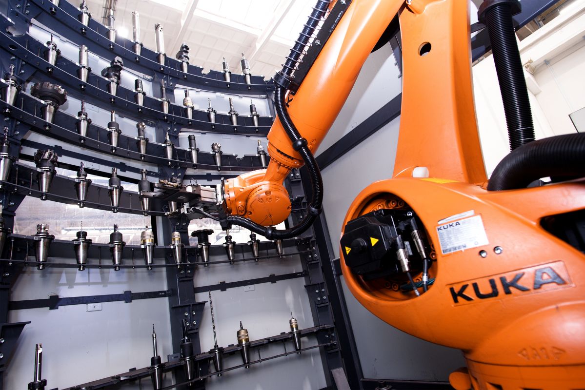 KUKA Robot 96/125/189 - Automatic Changing Systems of Tools and Heads
